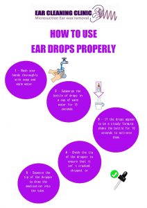 HOW TO USE EAR DROPS | Ear Cleaning Clinic